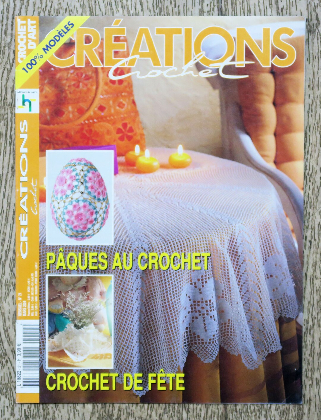 Crochet Creations Magazine 21 / Crochet Easter, Crochet Catalog ...