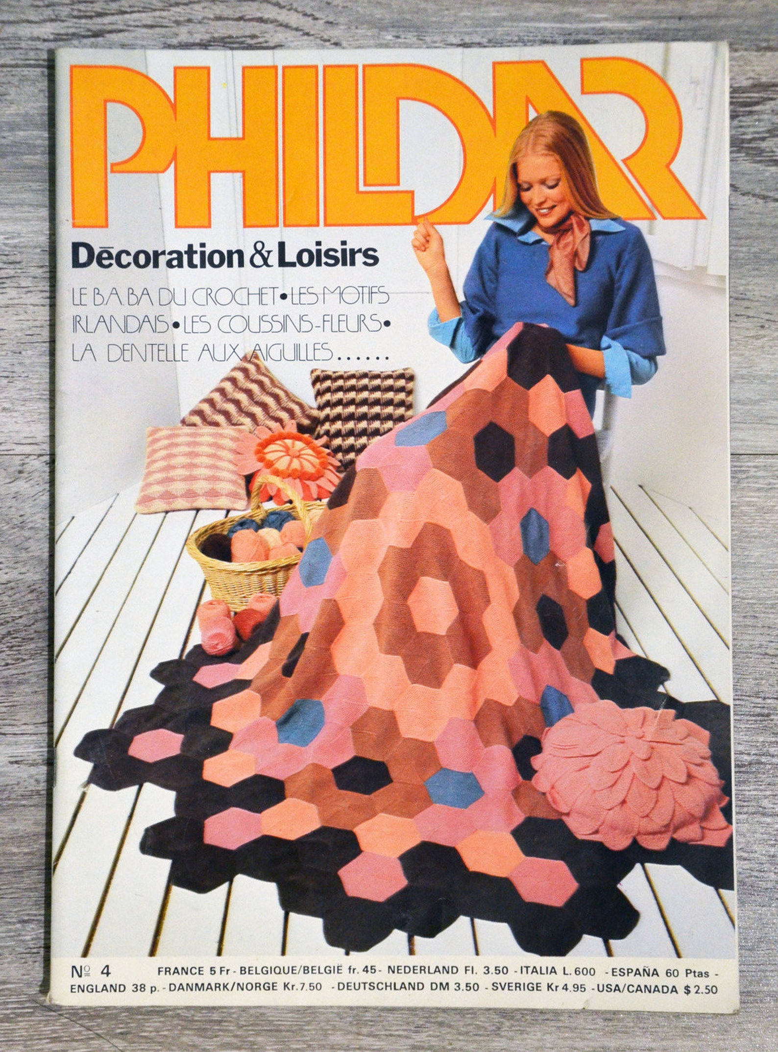 Phildar Magazine Decoration & Leisure 4 Phildar Catalog - Etsy
