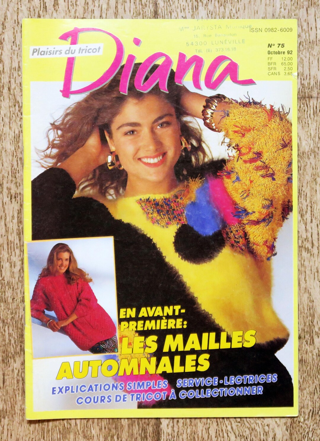Diana Knitting Magazine Knitting Pleasures 75, Knitting Catalog ...