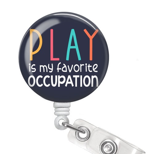 OT Badge Reel Occupational Therapist Badge Reel Occupational - Etsy