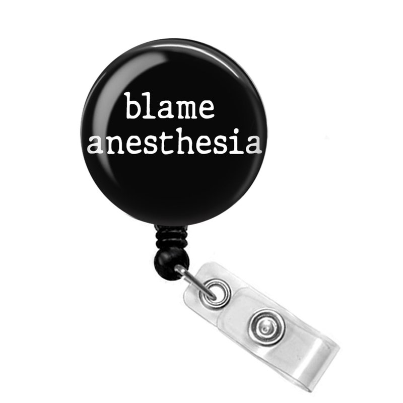 Anesthesia Badge Reel - Etsy