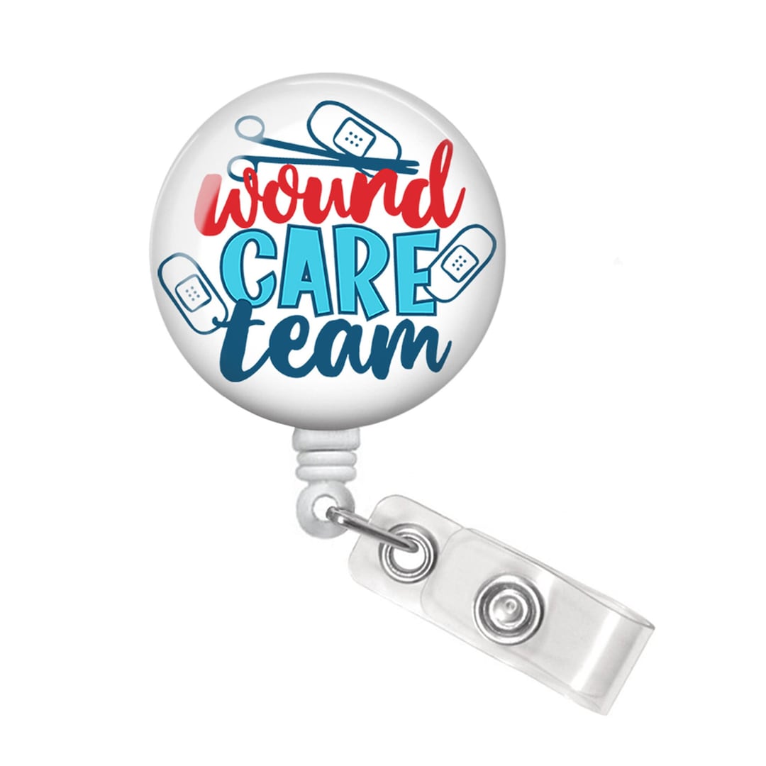Wound Care Team Badge Reel - Wound Care Tech Badge Reel - WOC Nurse ...