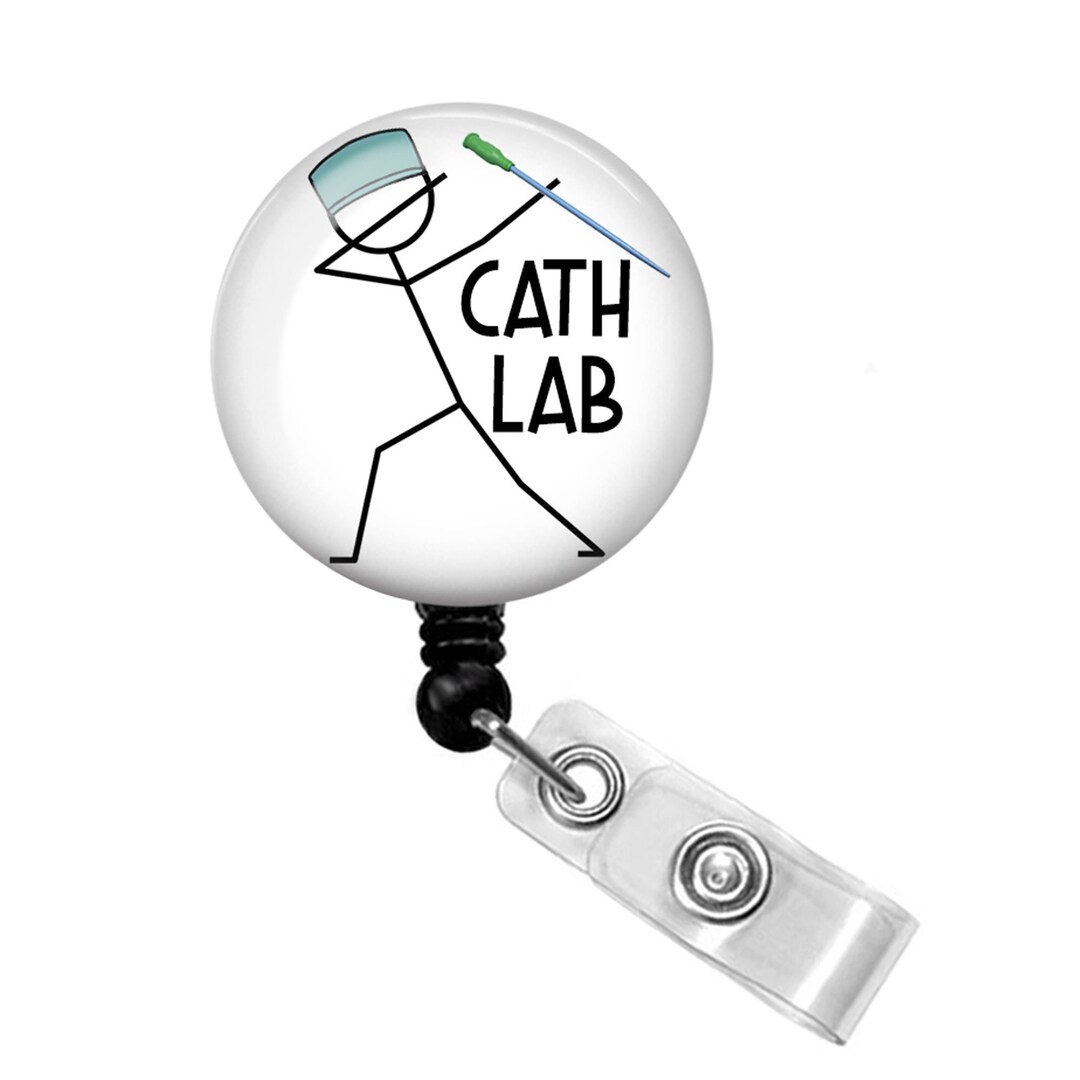 Cath Lab Badge Holder - Cath Lab Nurse Badge Holder - Cath Lab Nurse ...