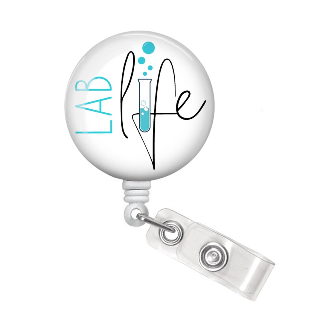 Clinical Lab Scientist Badge Reel Medical Lab Technician Badge Reel ...