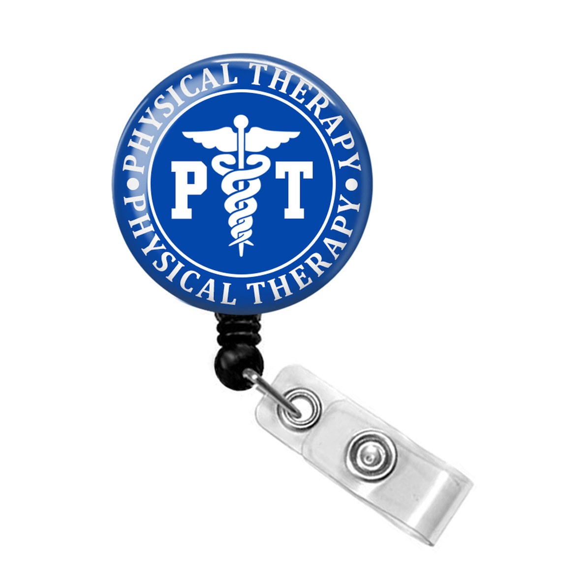 Physical Therapist Badge Reel Physical Therapy Badge Reel | Etsy