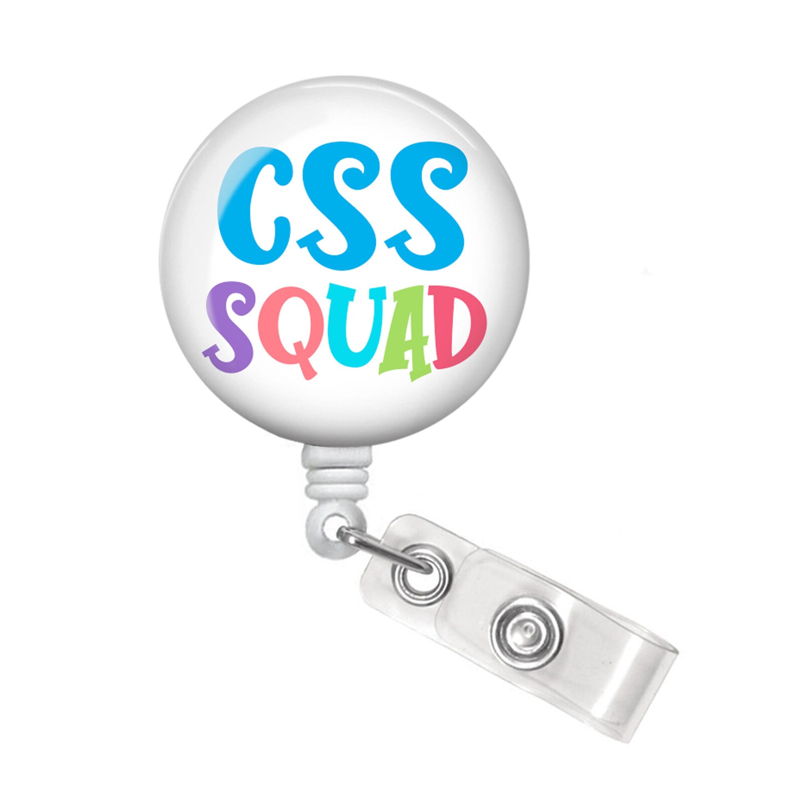 SPD Tech Badge Reel SPD Technician Badge Holder Sterile - Etsy