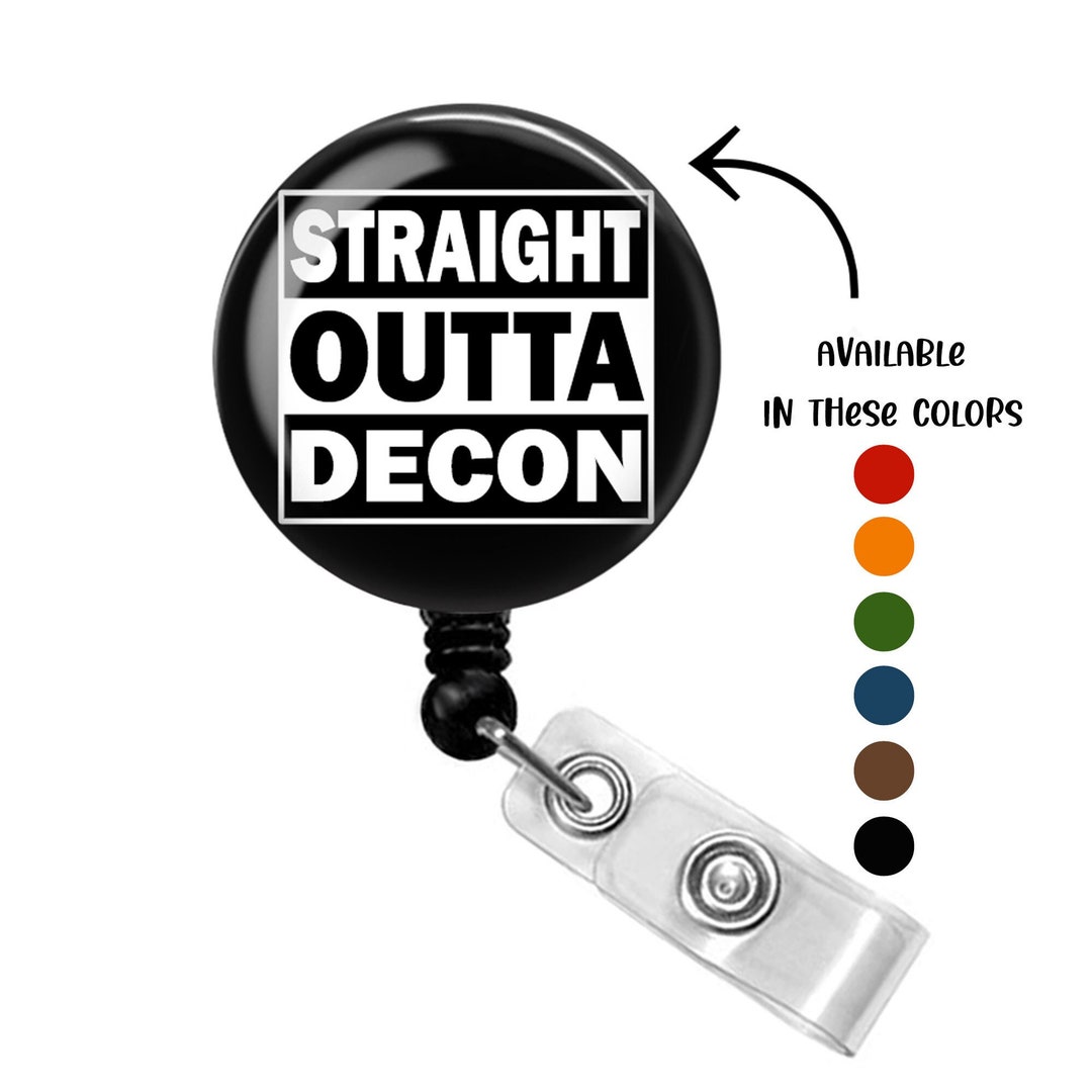 SPD Tech Badge Reel - SPD Tech Badge Holder - Sterile Processor Badge ...