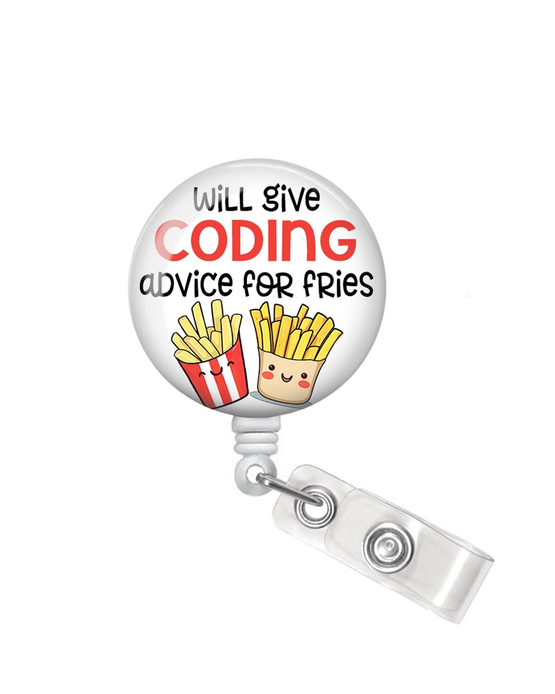 Medical Coder Badge Reel - Medical Coder Badge Holder - Medical Coder ...