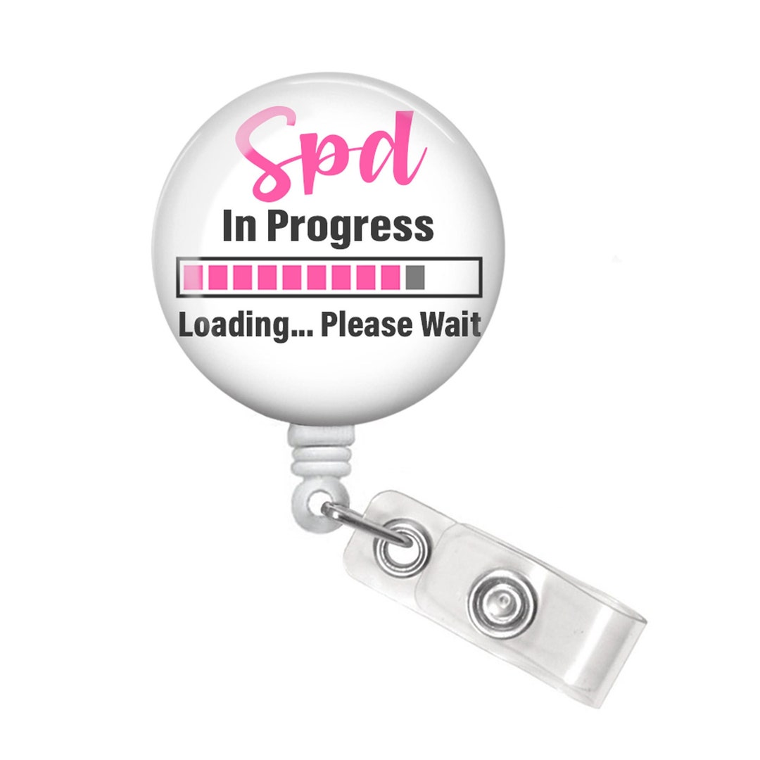 SPD Tech Badge Reel - SPD Tech Badge Holder - Sterile Processing ...