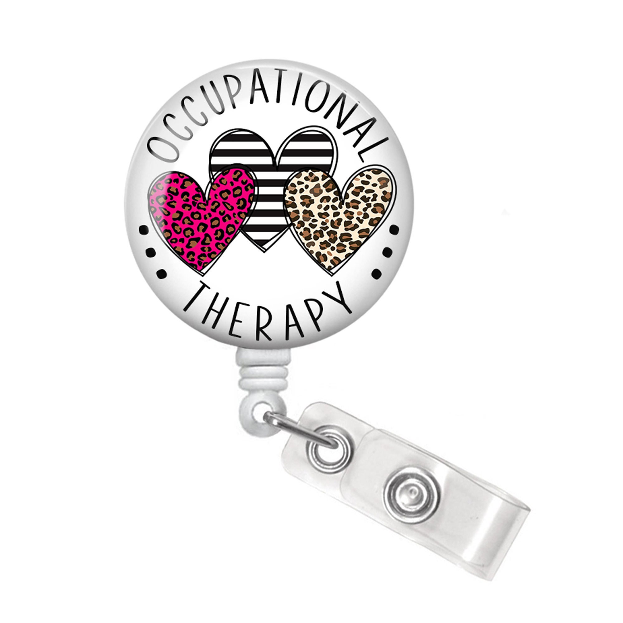 OT Badge Reel Occupational Therapy Badge Reel Occupational | Etsy