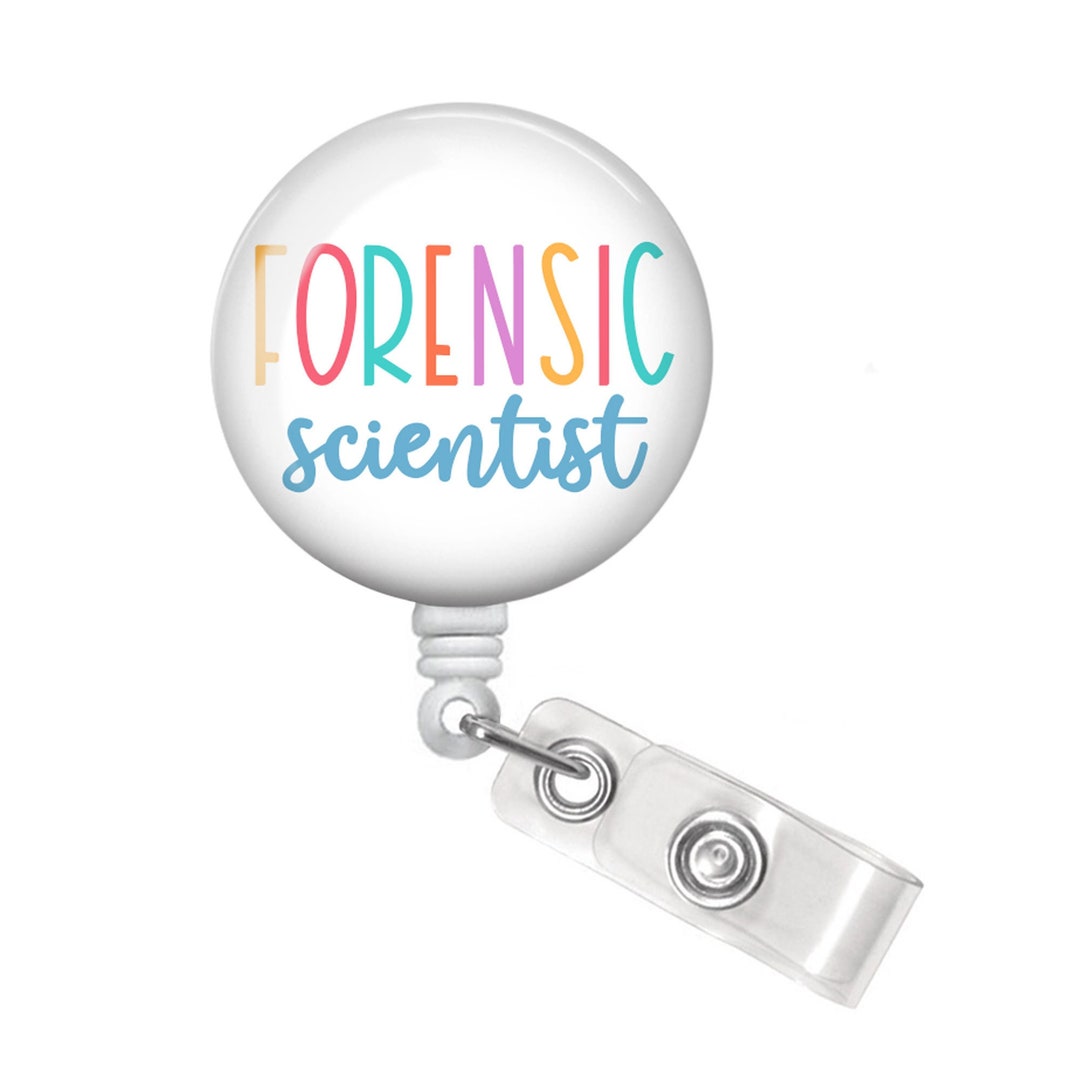 Forensics Badge Reel - Forensics Badge Holder - Forensic Nurse Badge ...