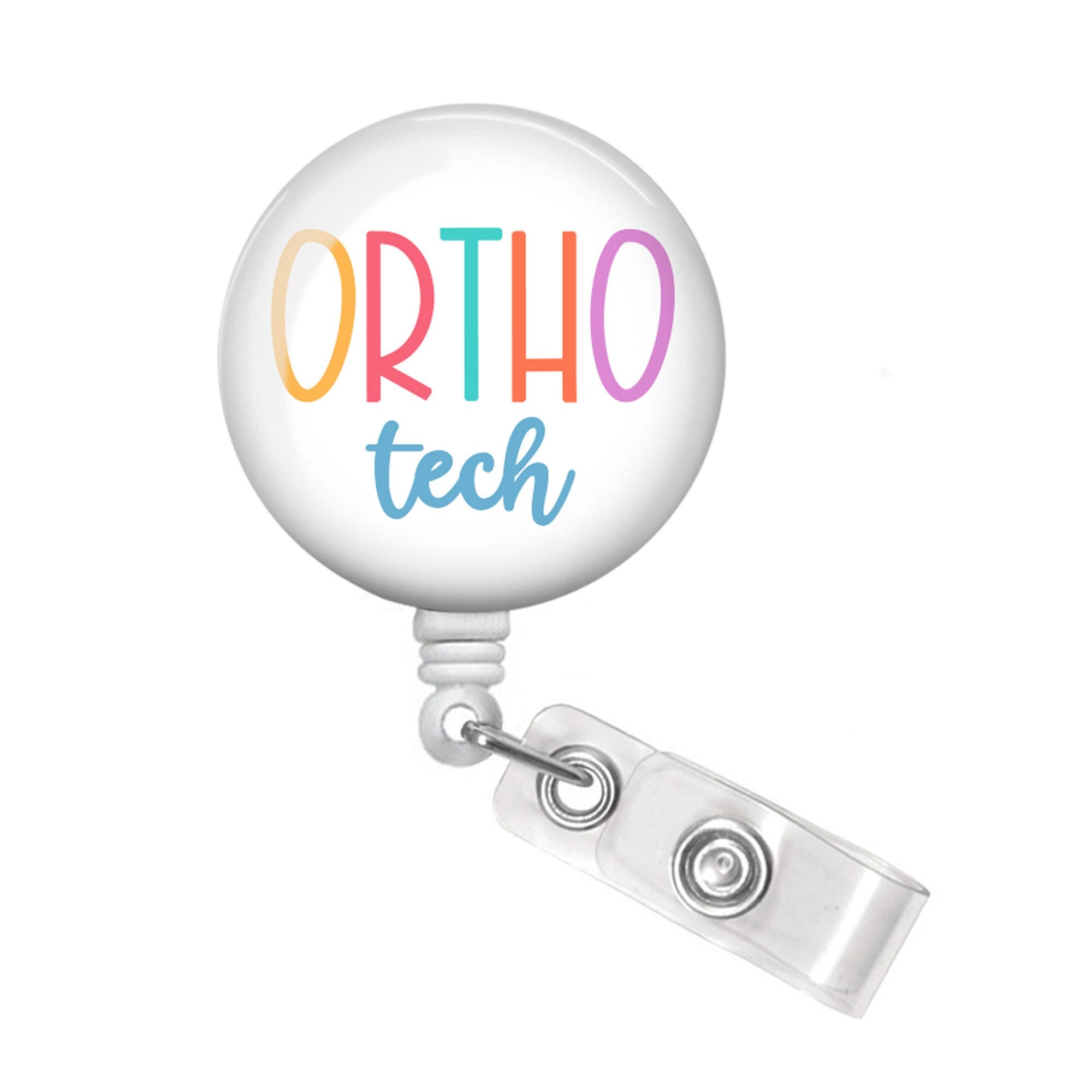 Ortho Tech Badge Reel Ortho Tech Badge Holder Orthopedic - Etsy