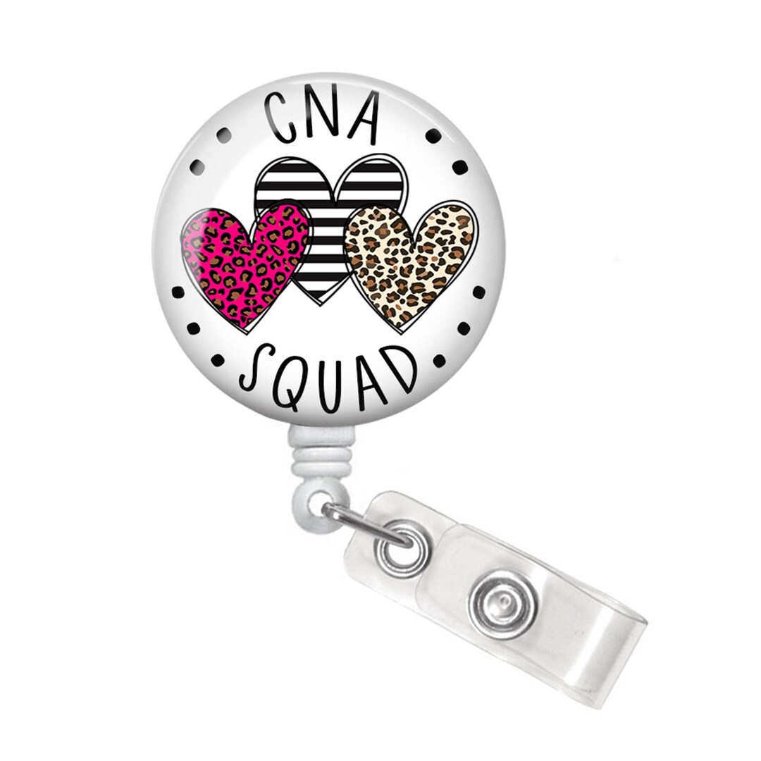 CNA Badge Reel - CNA Badge Holder - Nurse Badge Reel - Nurse Badge ...