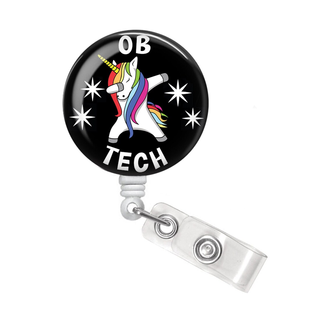 OB Tech Badge Reel - OB Tech Badge Holder - OB Technician Badge Holder ...
