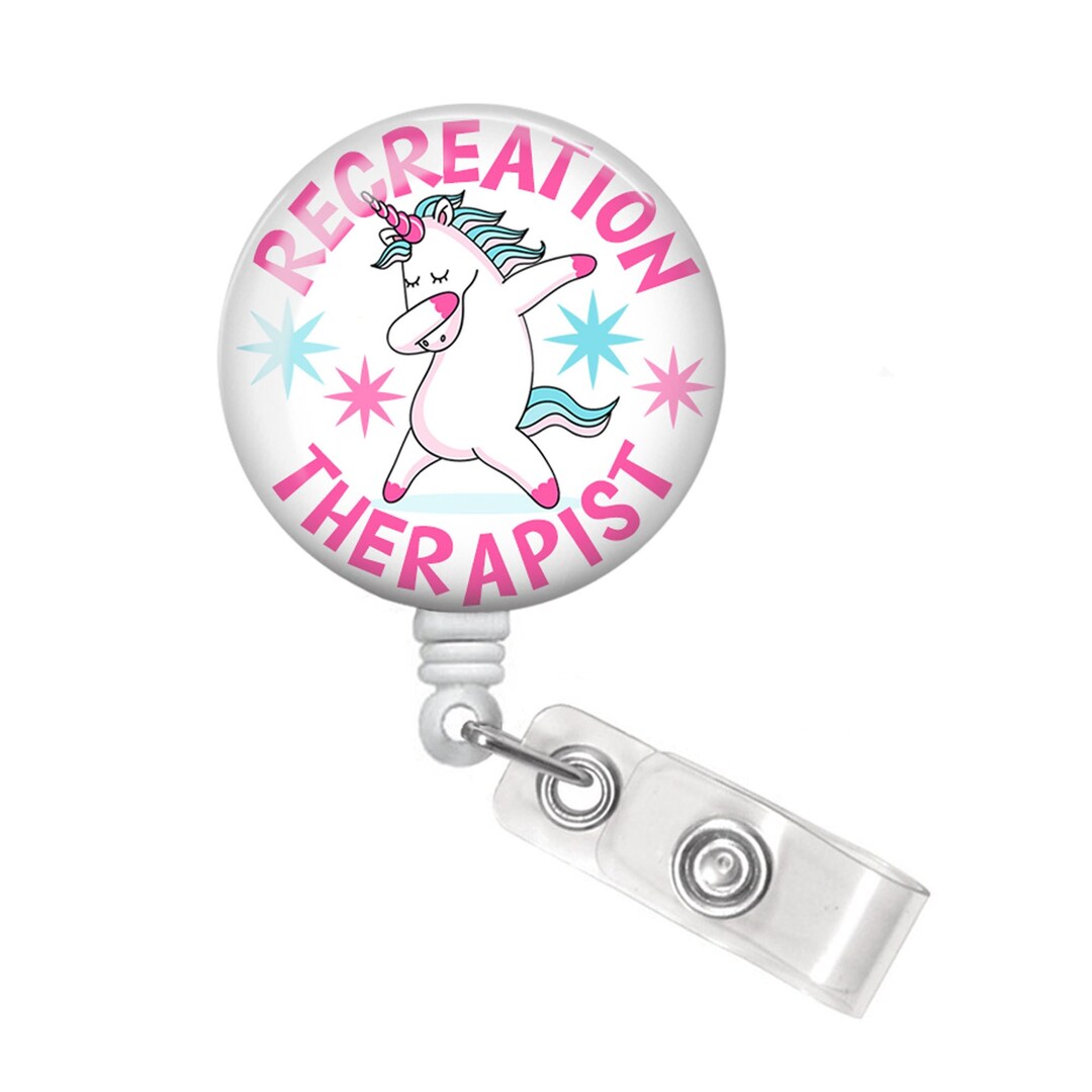 Recreation Therapist Badge Reel - Recreation Therapist Badge Holder ...