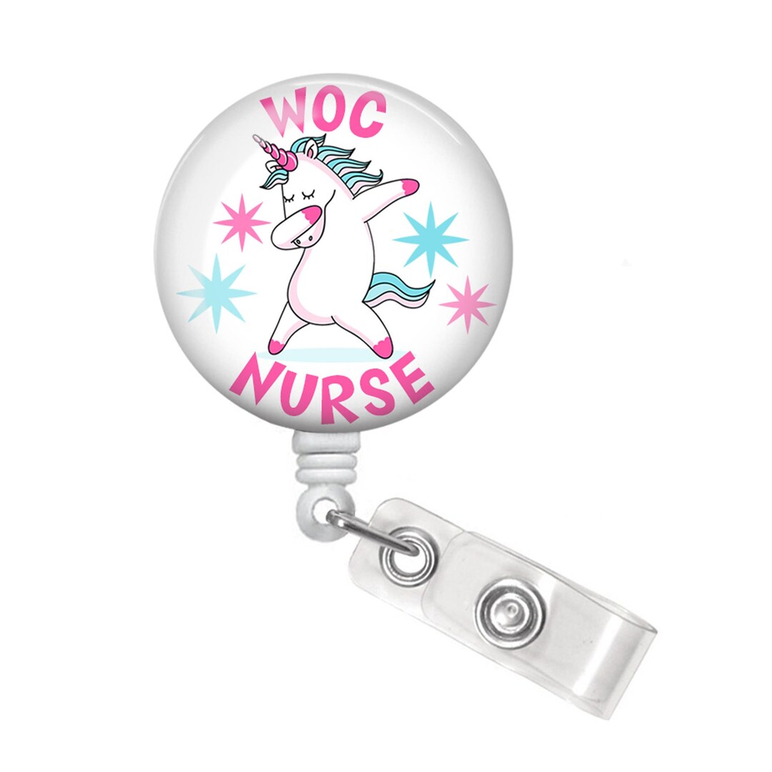 WOC Nurse Badge Reel - Wound Care Nurse Badge Reel - WOC Nurse Badge ...