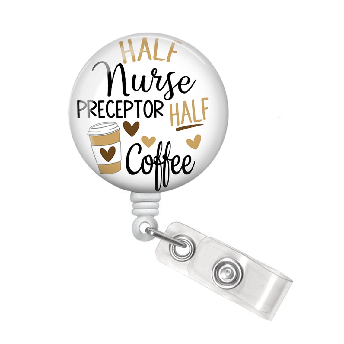 Nurse Preceptor Badge Reel Nurse Badge Holder Preceptor | Etsy