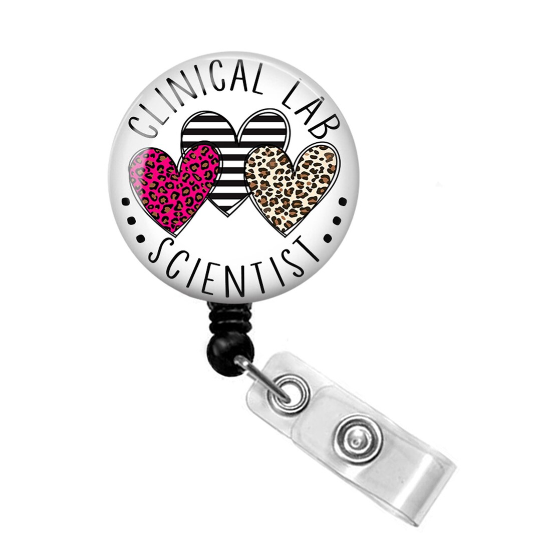 Clinical Lab Scientist Badge Reel - Clinical Lab Technician Badge Reel ...