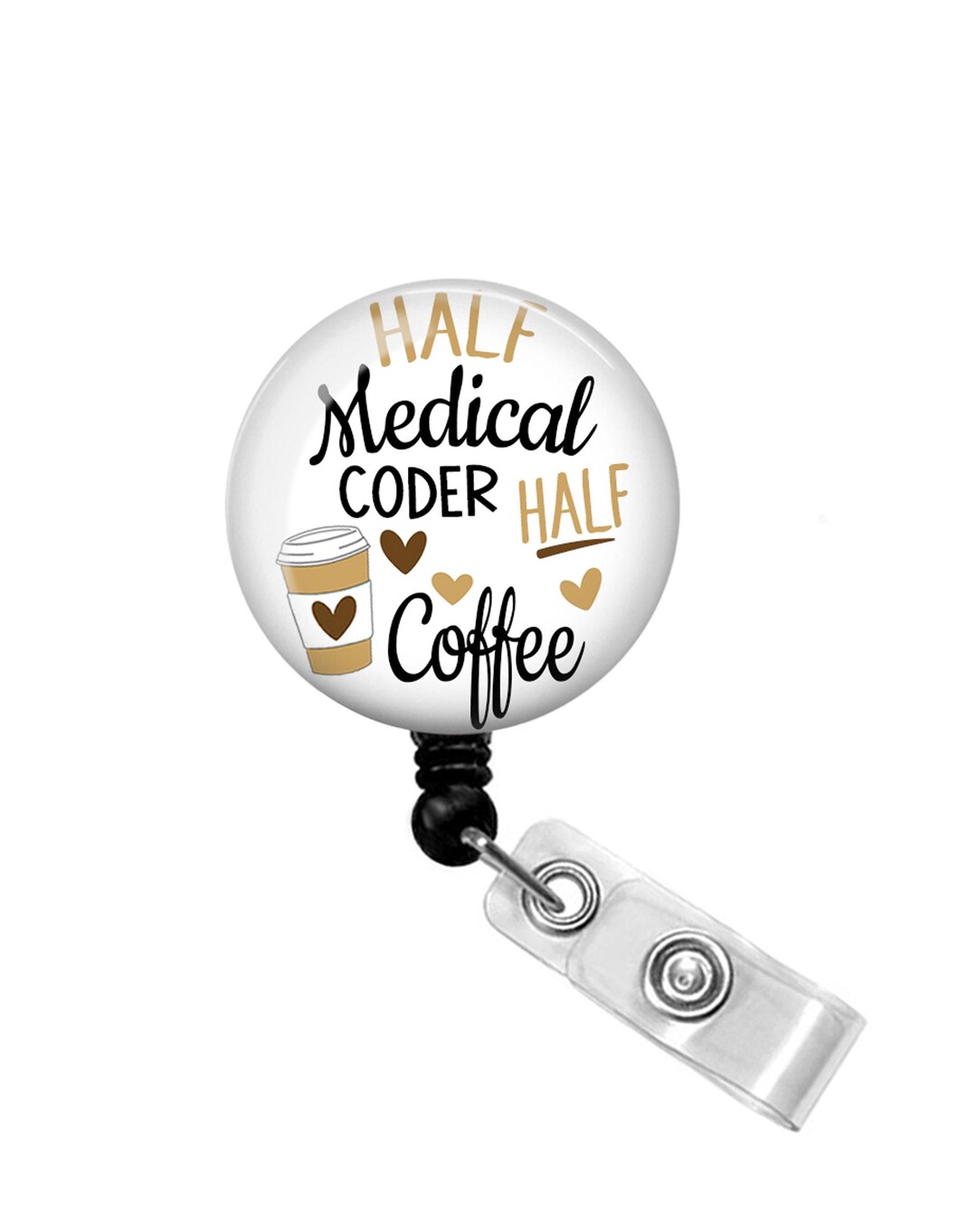 Medical Coder Badge Reel - Medical Coder Badge Holder - Medical Coder ...