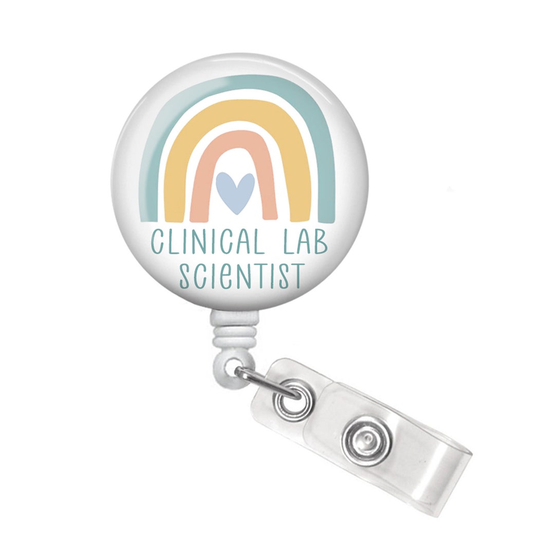 Clinical Lab Scientist Badge Reel - Clinical Lab Technician Badge Reel ...