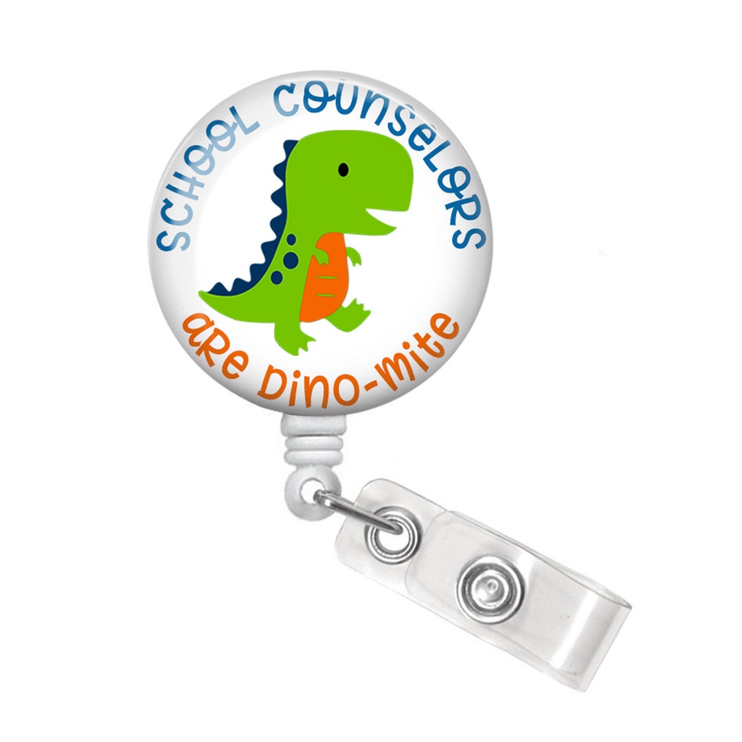 School Counselor Badge Reel School Counselor Badge Holder School ...