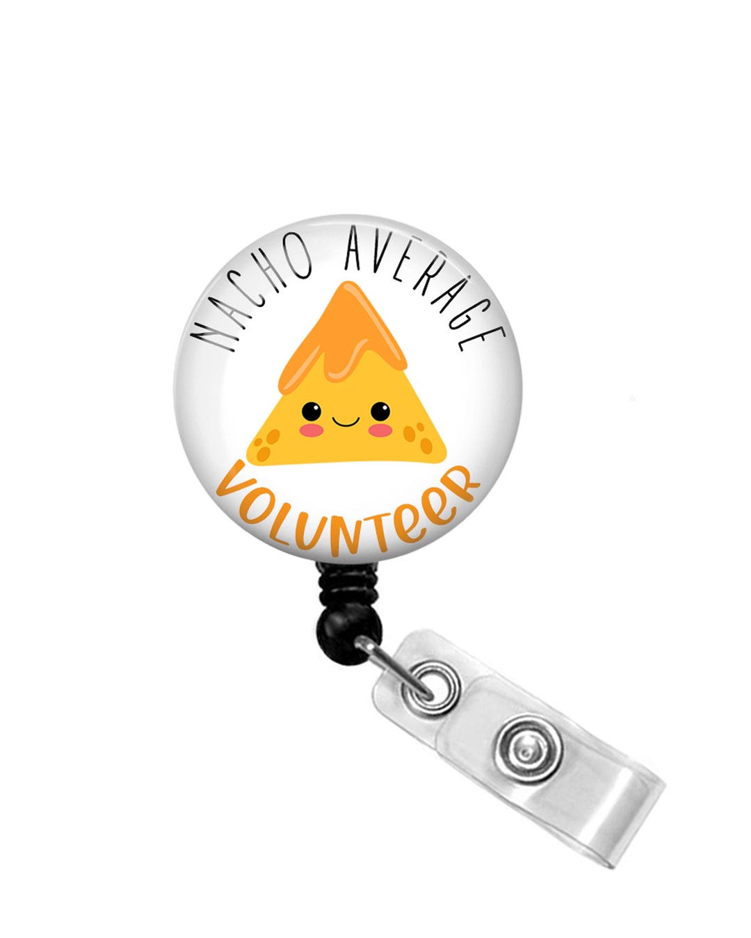 Volunteer Badge Reel - Volunteer Badge Holder - Volunteer Gift ...