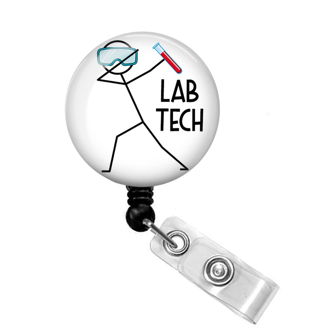 Clinical Lab Scientist Badge Reel - Medical Lab Technician Badge Reel ...