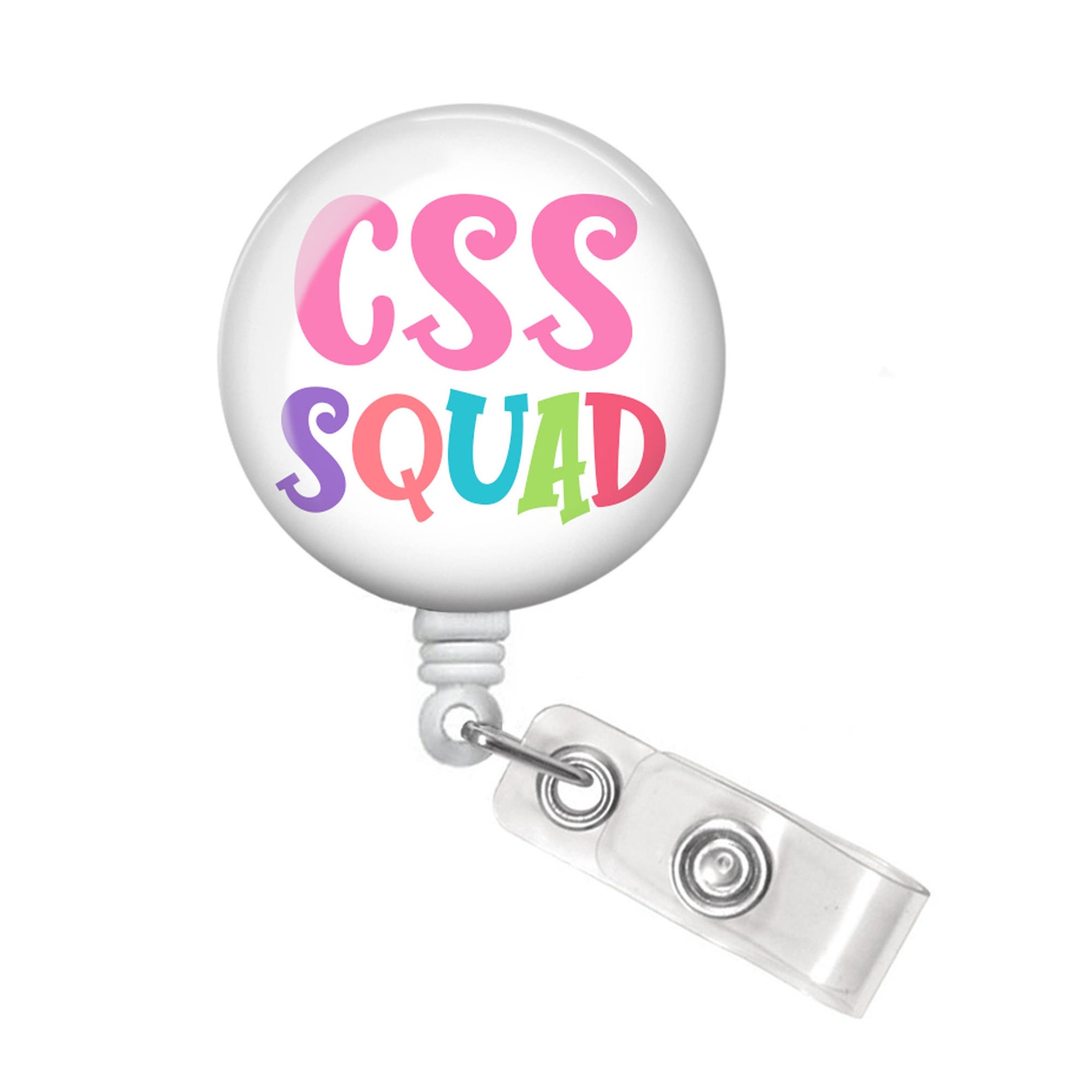 SPD Tech Badge Reel SPD Technician Badge Holder Sterile - Etsy