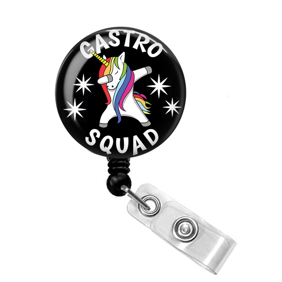 Gastro Nurse Badge Reel - Gastro Nurse Badge Holder - GI Nurse Badge ...