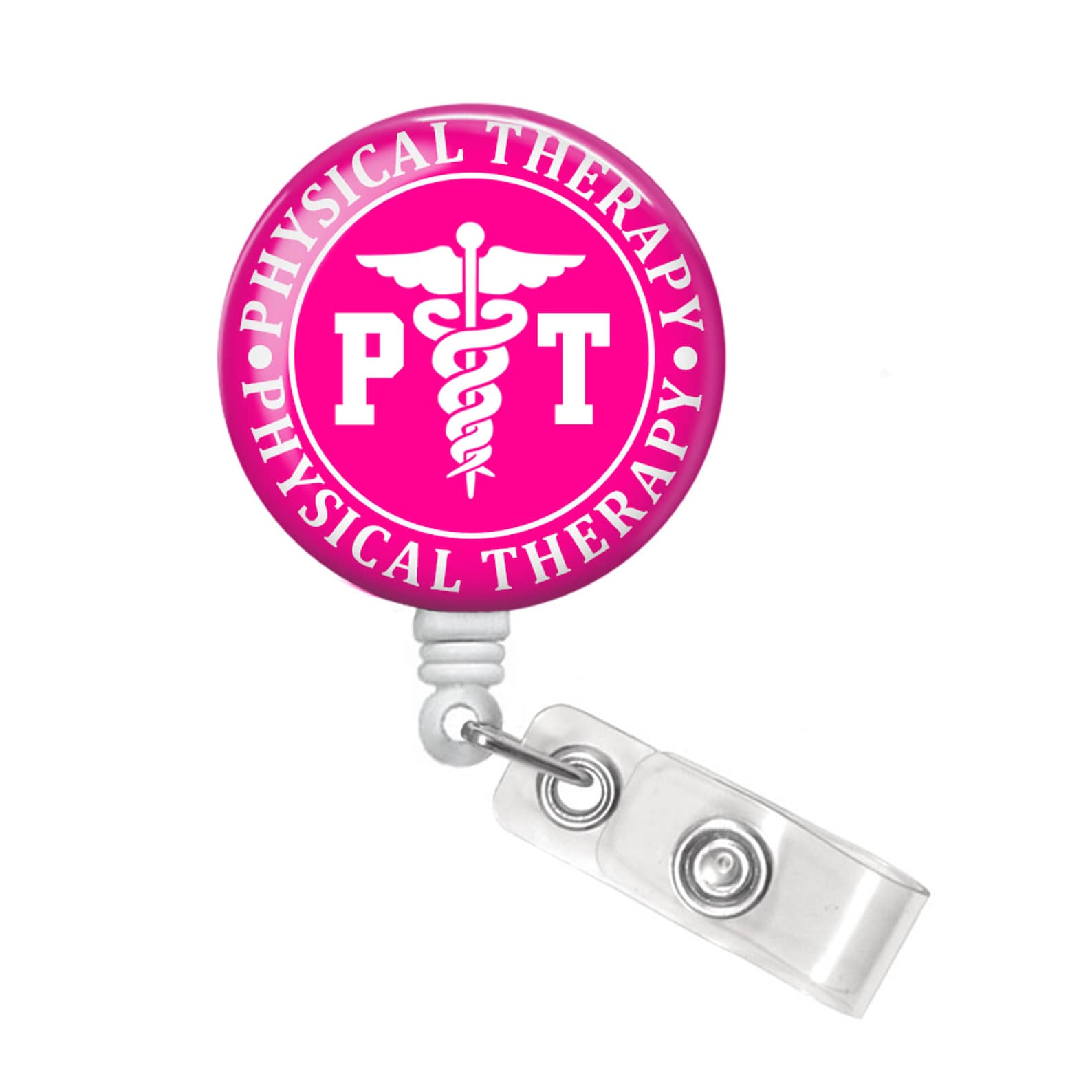 Physical Therapist Badge Reel Physical Therapy Badge Reel | Etsy