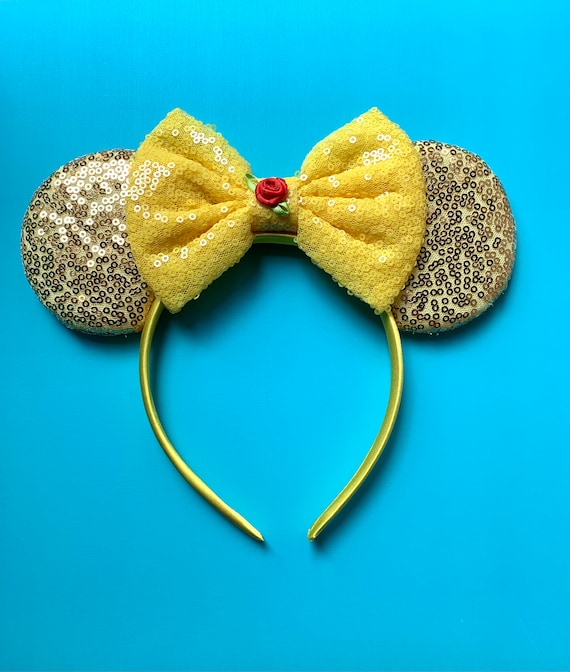 Princess Belle Ears Disney Beauty and the Beast Inspired - Etsy