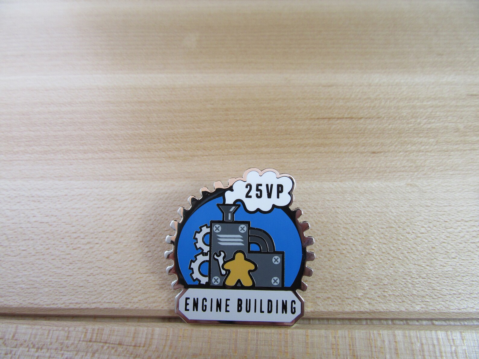 Engine Building, Board Game Enamel Pin - Etsy