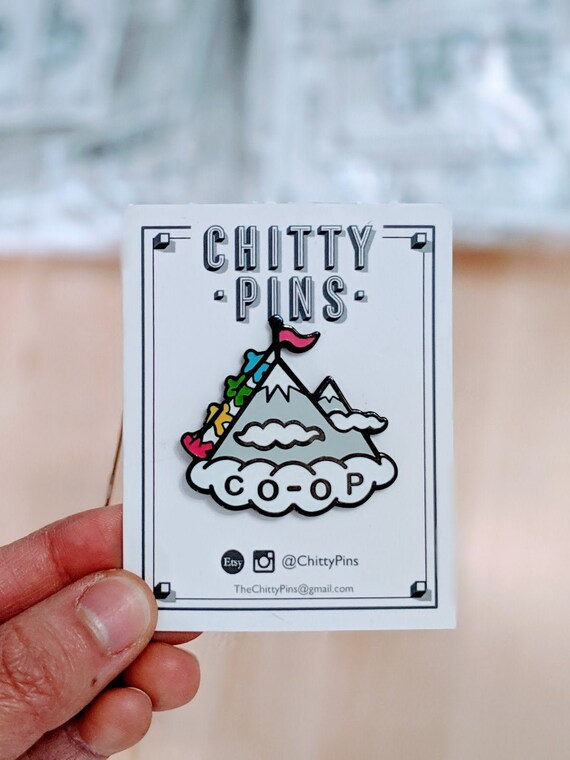 CO-OP Board Game Enamel Pin | Etsy