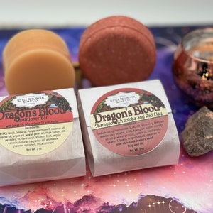 Natural Dragon's Blood Shampoo or Conditioner Bars - Etsy