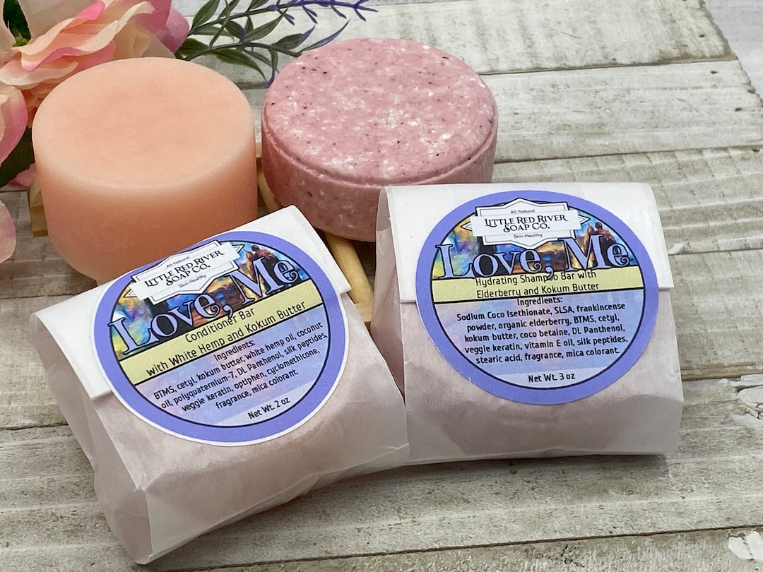 Love, Me - Solid Shampoo or Conditioner Bars - Etsy