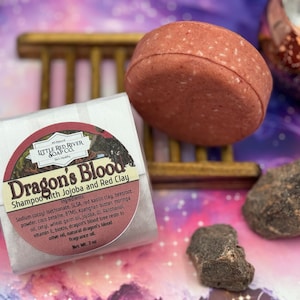Natural Dragon's Blood Shampoo or Conditioner Bars - Etsy