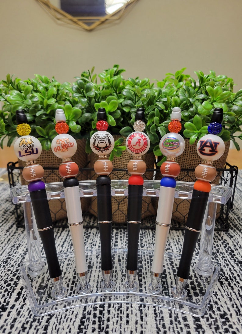 College Football,beaded Pen, SEC Gift, Custom Pen,auburn Football ...