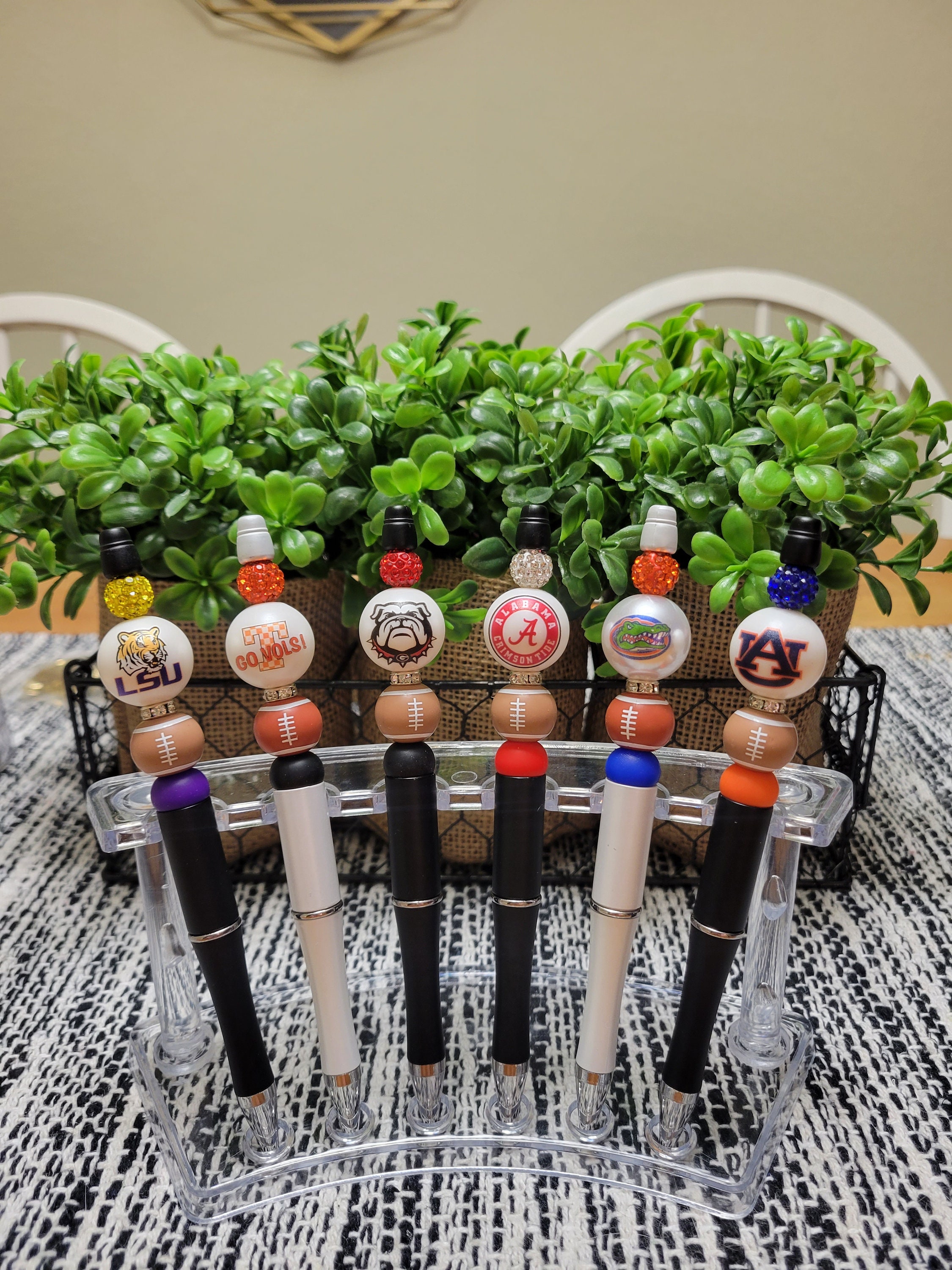 College Football,beaded Pen, SEC Gift, Custom Pen,auburn Football ...