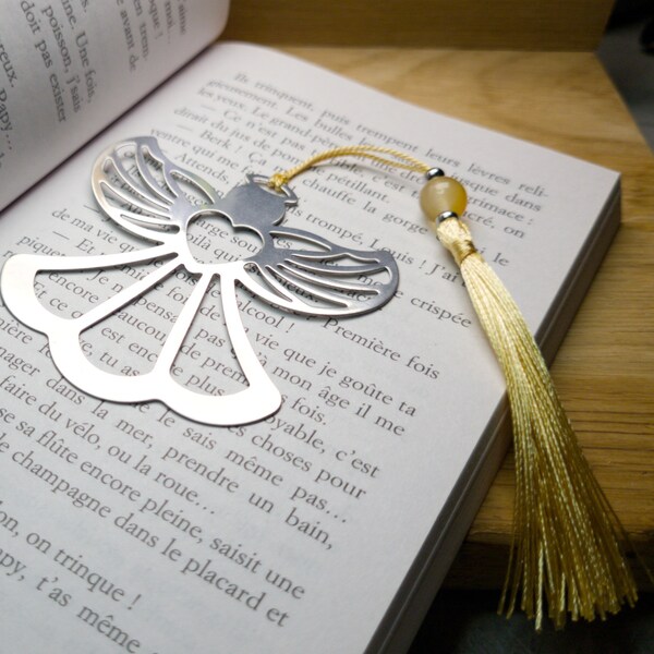 Angel Bookmark - Etsy
