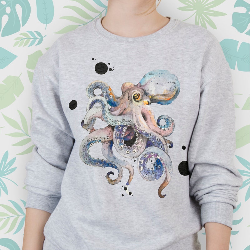 Octopus Sweater - Etsy