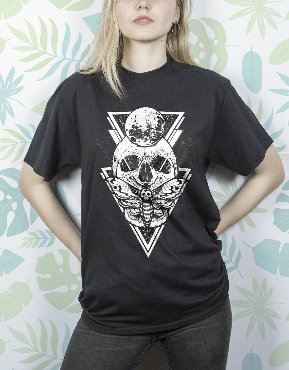 Goth shirt for Men Women Girl tee t shirt tshirt Horror Occult | Etsy