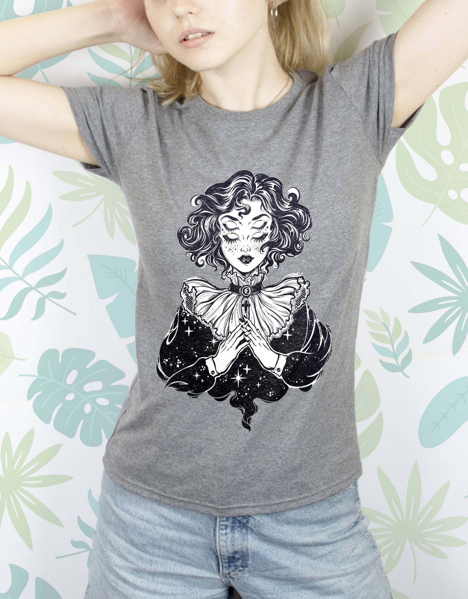 Gothic Shirt Girl Graphic Shirt Unisex Women T Shirt Tshirt Instagram ...