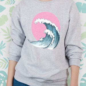 Surf Sweatshirt for Men Women Girl Sweater Aesthetic Teens Cute Graphic ...