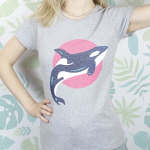 Orca Shirt for Women Girl Men Tee T Shirt Tshirt Nature Kawaii Graphic ...