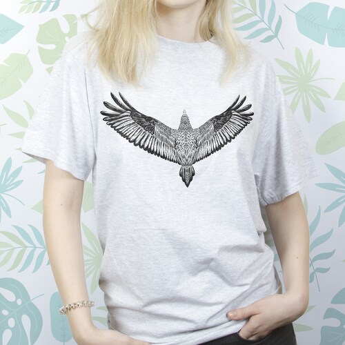 Hawk Shirt for Women Men Girls T Shirt Tshirt Animal Bird Tee - Etsy
