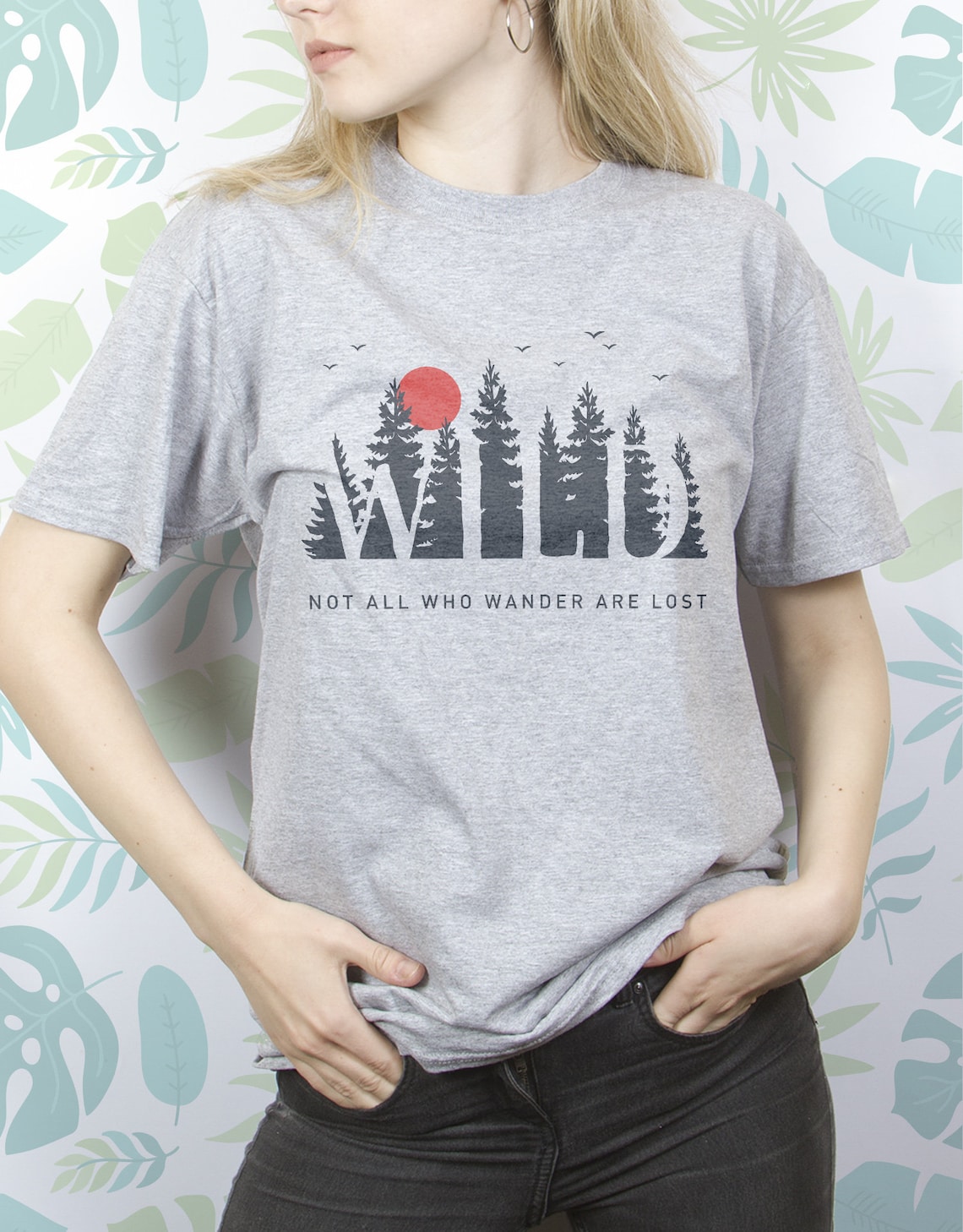 Tshirt Forest Shirt Moon Shirt Quote Tshirt Youth Tshirt of - Etsy