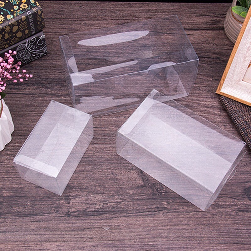 150 Clear PVC Rectangle Boxes | Favor & Product Display - Etsy