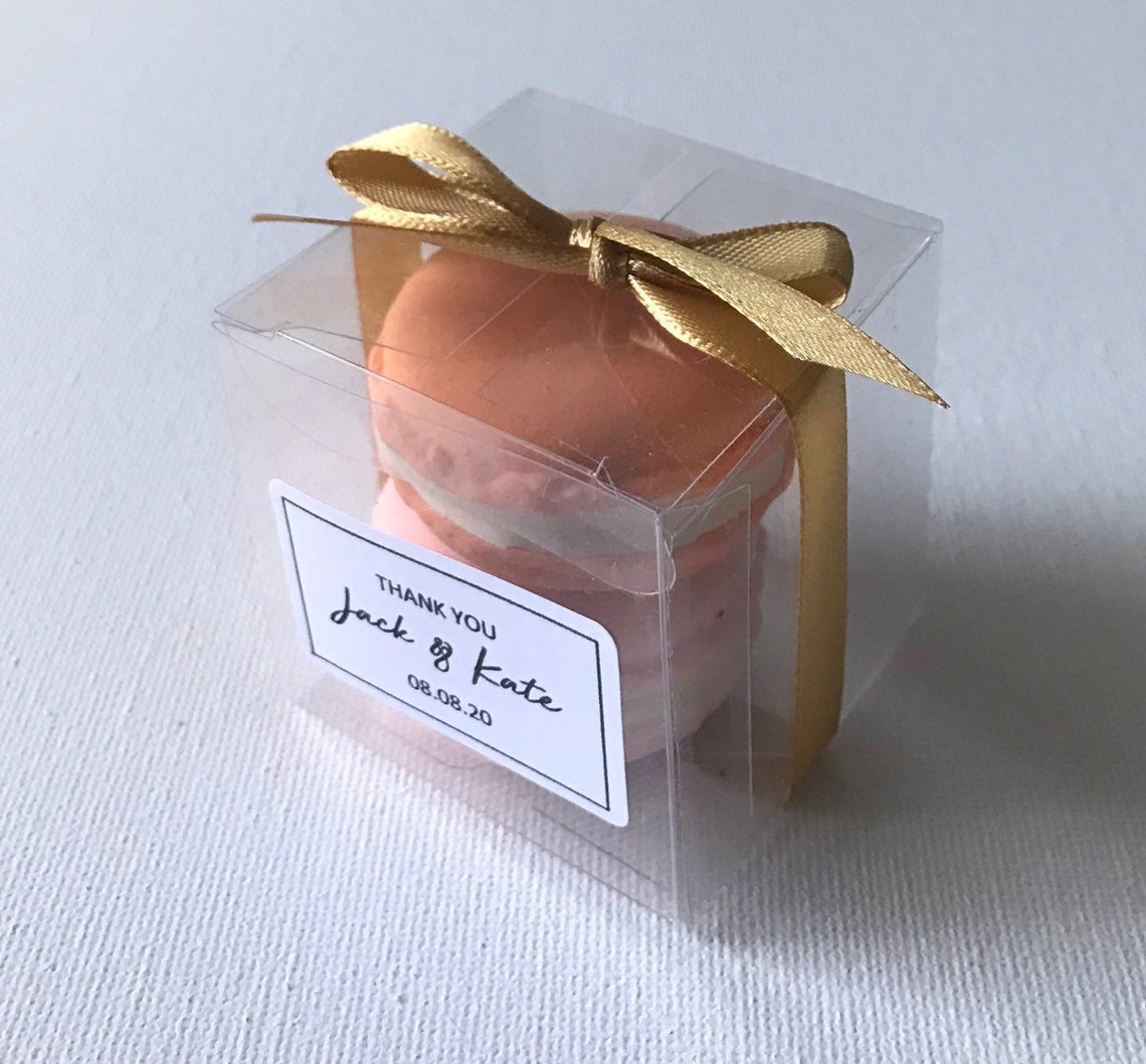 Set of 50 Clear Transparent PVC Wedding Favor Boxes - Etsy