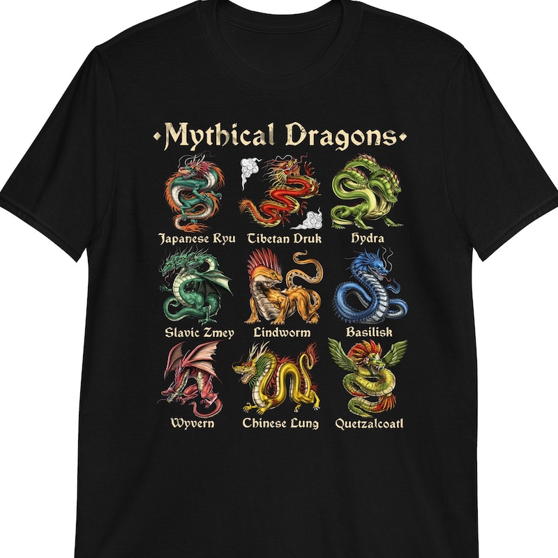 Dragon T Shirt - Etsy