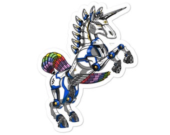 T-rex Dinosaur Robot Sticker Dinosaur Vinyl Decals Boys - Etsy